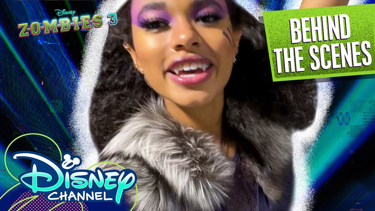 ZOMBIES 3 COSTUME FIT CHECK! 🧊 | ZOMBIES 3 BTS Moments | Disney ...