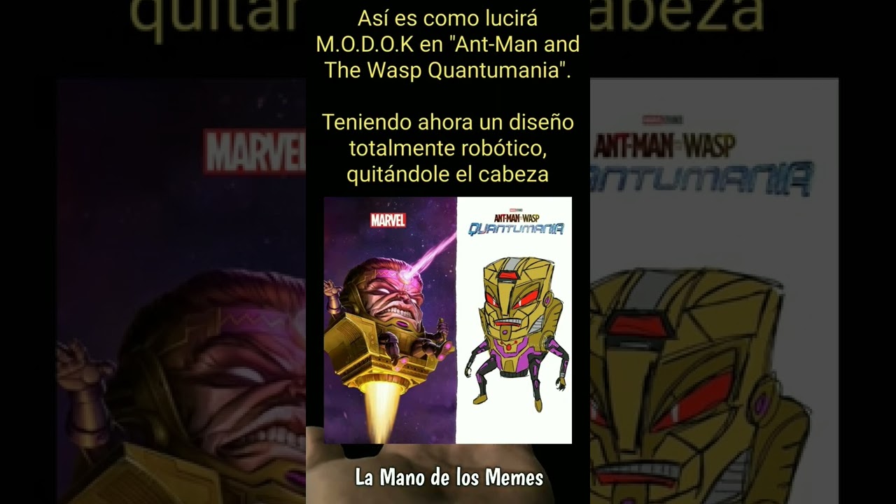 Así es como lucirá M.O.D.O.K en "Ant-Man and The Wasp Quantumania ...