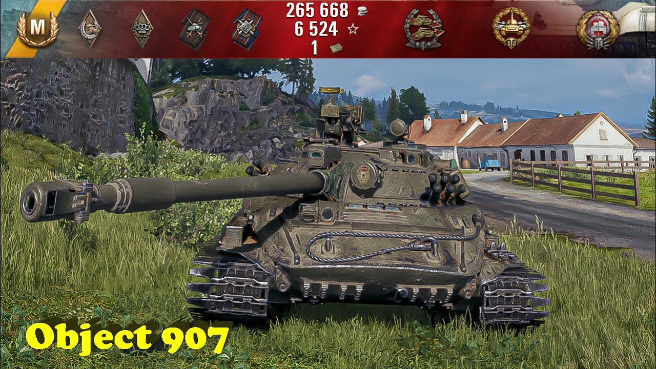 Object 907 - World of Tanks UZ Gaming - YouTube