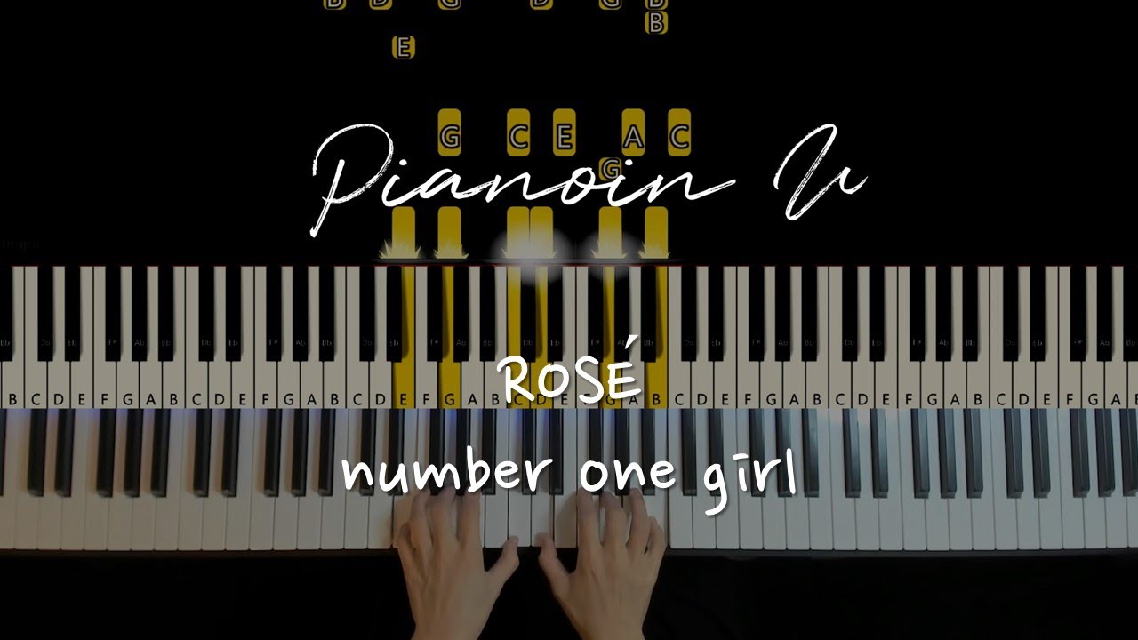 [Tutorial] ROSÉ - number one girl/ Tutorial / Sheet - YouTube