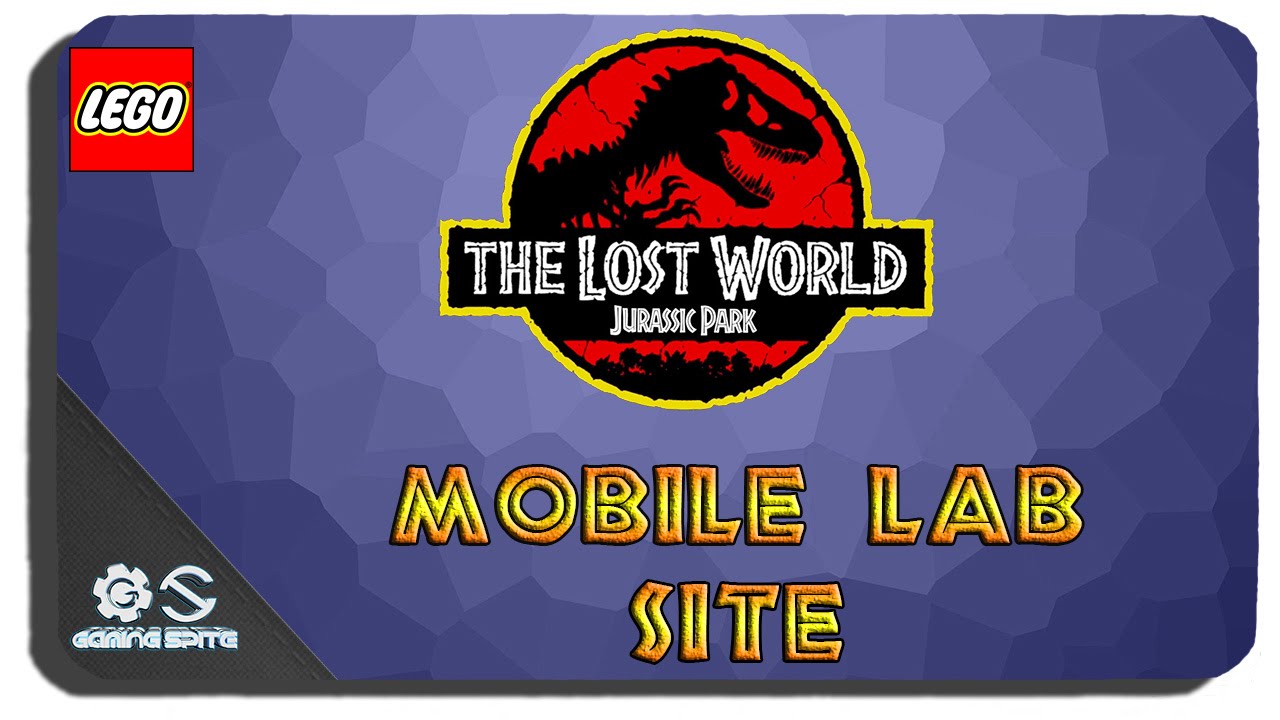 Lego Jurassic World - Mobile Lab Site Hub Area All Gold Bricks All ...