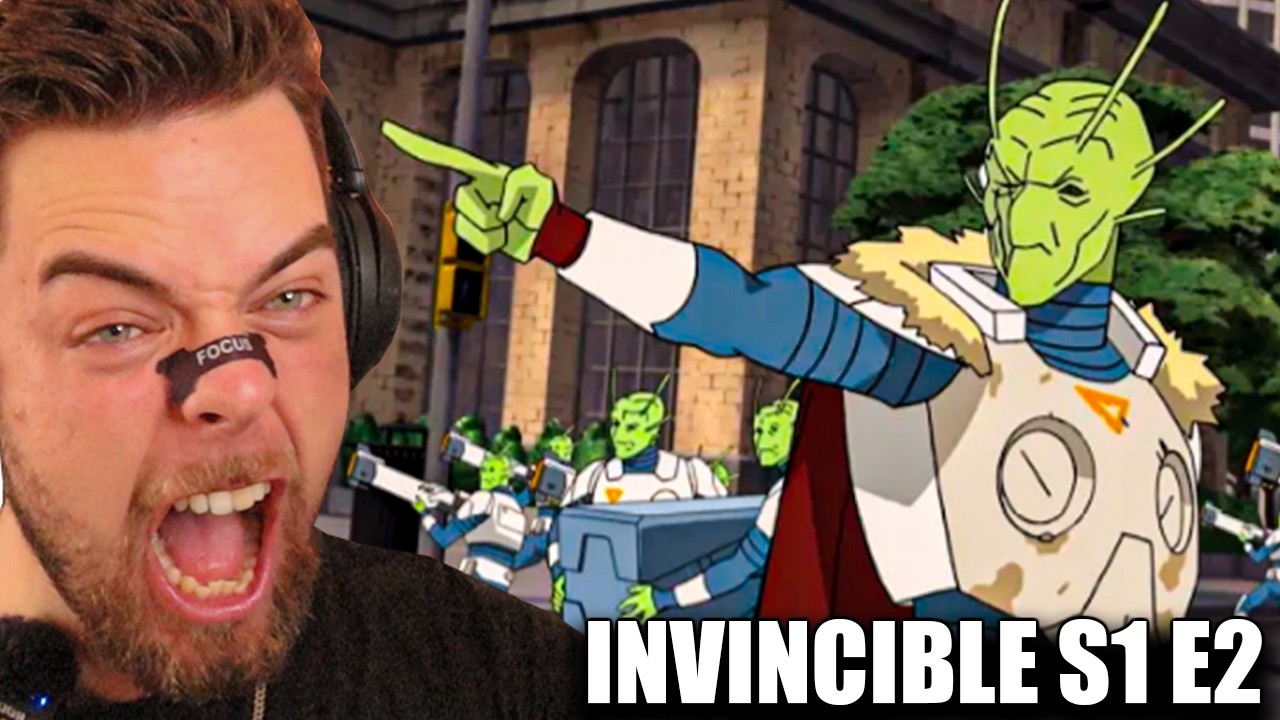 ALIEN INVASION!! INVINCIBLE S1 E2 FULL Reaction!! - YouTube