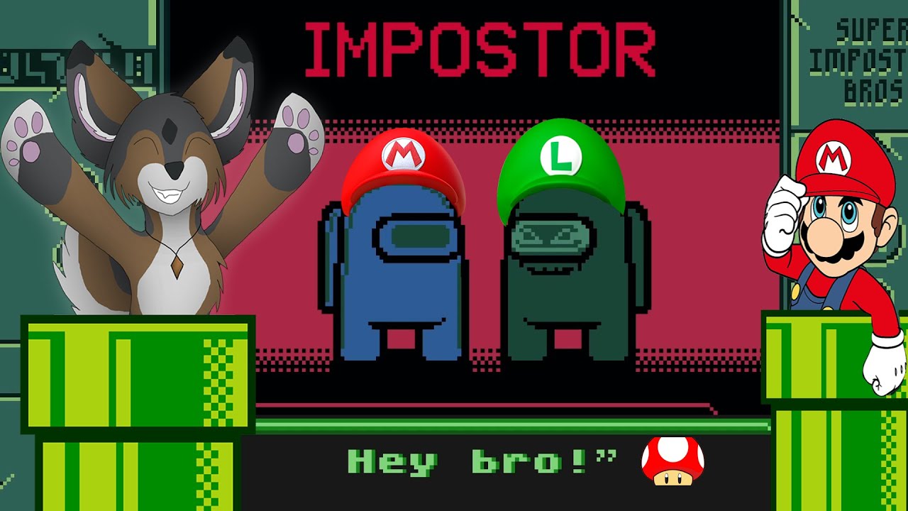 Super Impostor Bros | The Among us Super Mario! - YouTube