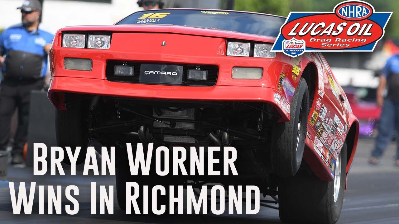 Bryan Worner wins Super Stock at Virginia NHRA Nationals - YouTube