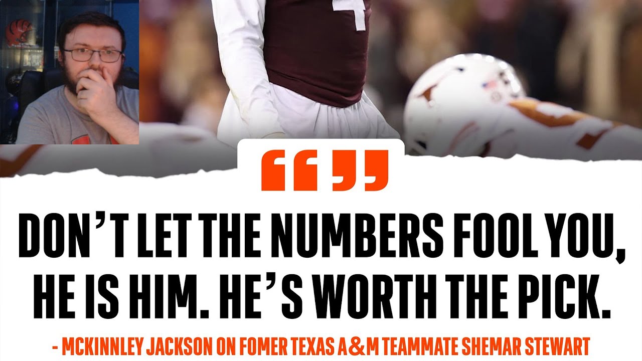BENGALS FAN REACTS TO MCKINNLEY JACKSON SAYING THIS ABOUT SHEMAR ...