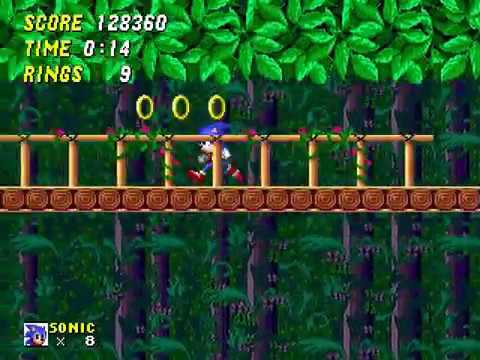 Sonic The Hedgehog 2 Long Version Wood Zone 1 (Sonic) - YouTube