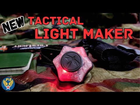 Tactical light marker from HRT: Rechargeable, IR & visible colors