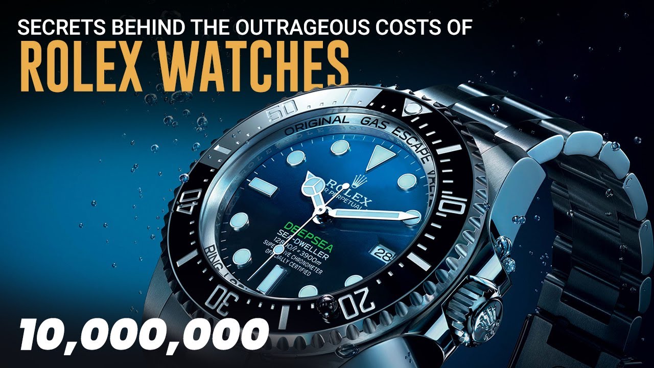 Secrets Behind the Outrageous Costs of Rolex Watches - YouTube