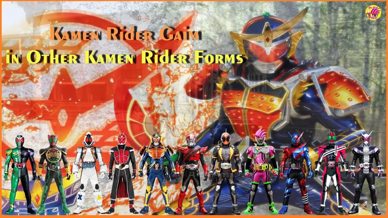 (Update) Gaim in Other Kamen Rider Forms Fanmade | Bentuk Gaim di Rider ...