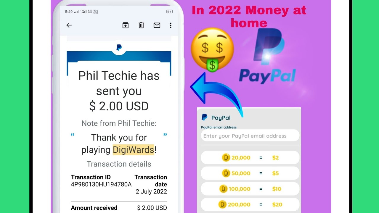 Highest Paying Apps | Earn Free PayPal Money Make Money Online 2022 # ...