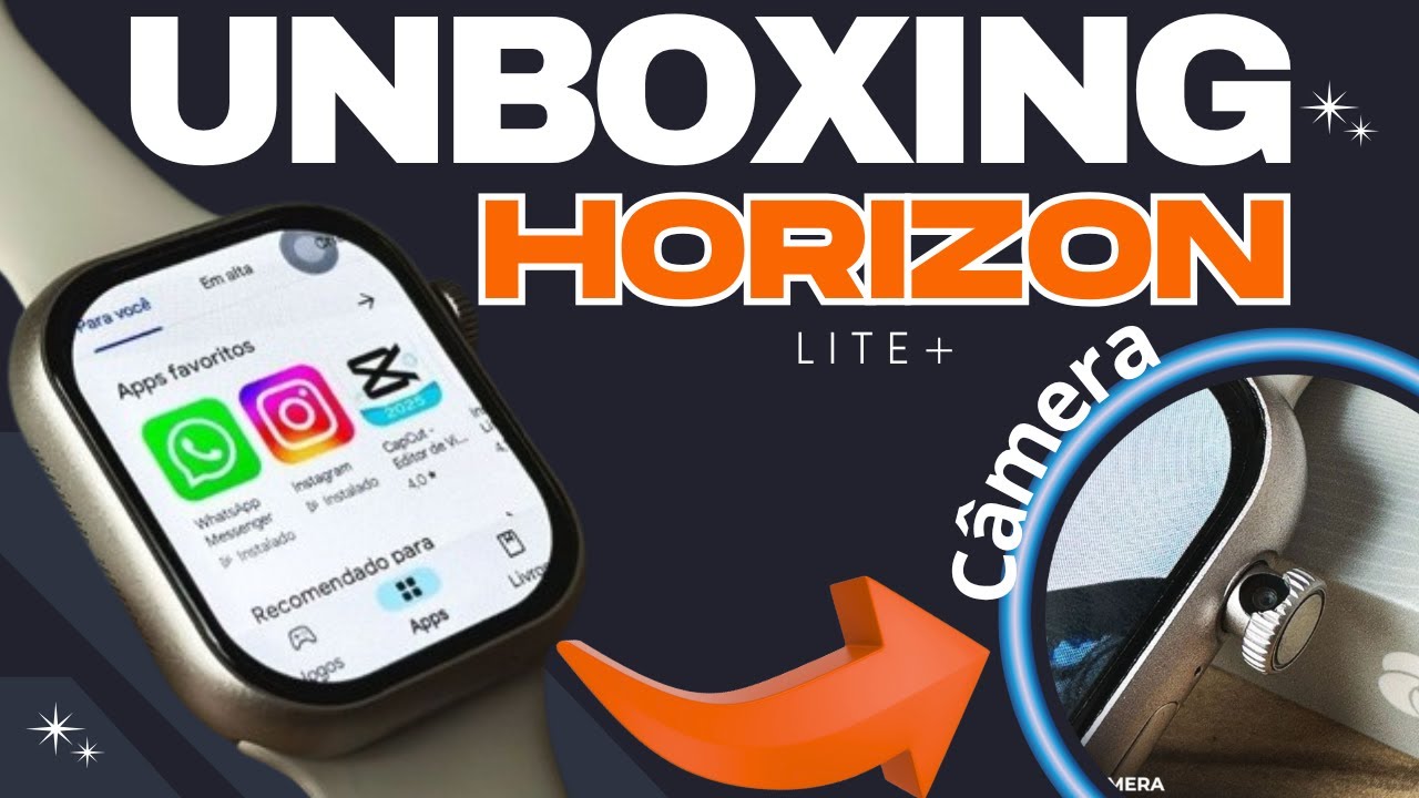 Relógio Smartwatch Horizon Lite + Android, Será o MELHOR de 2025? - YouTube