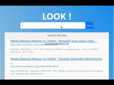 simple django search engine - YouTube