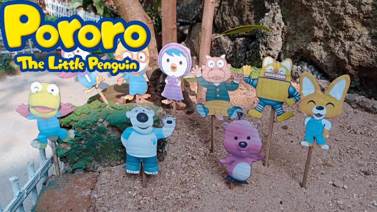 MENCARI PORORO, CRONG, LOOPY, POBY, EDY, PETTY #1 - YouTube