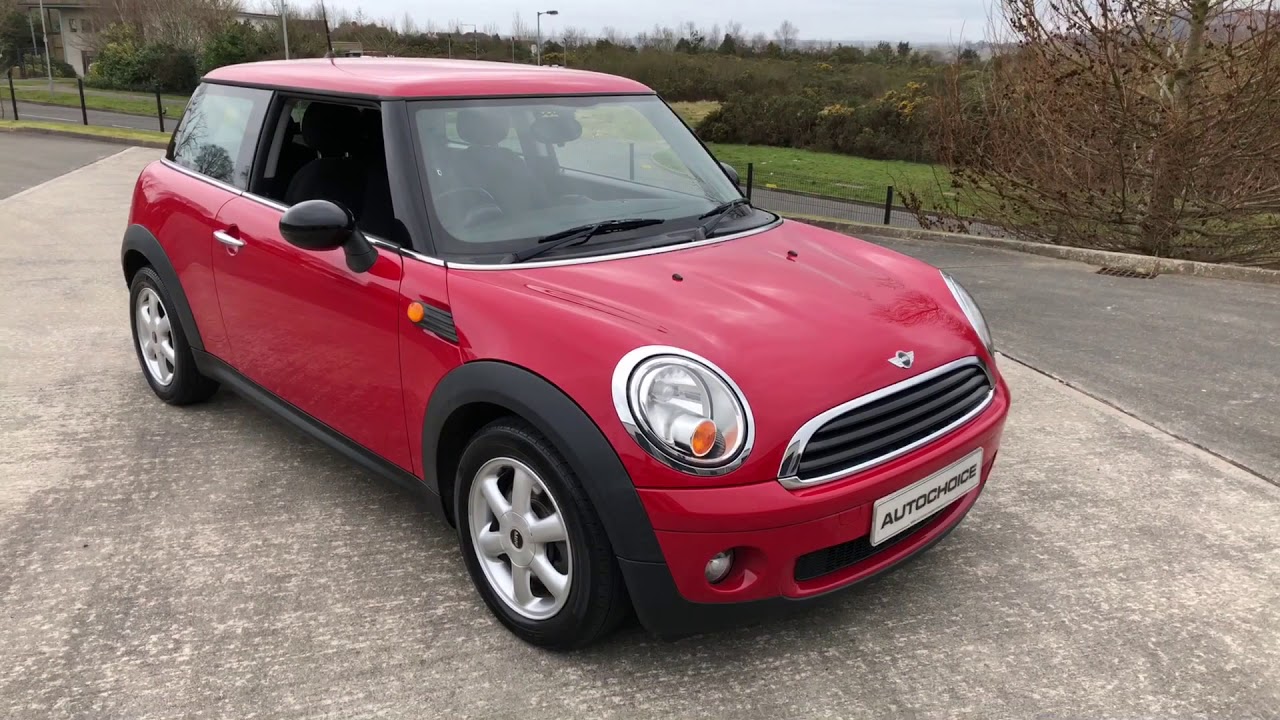 Mini one red autochoice - YouTube
