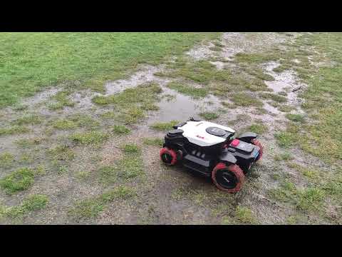 Test du KRESS 4X4  au bord de l'étang.