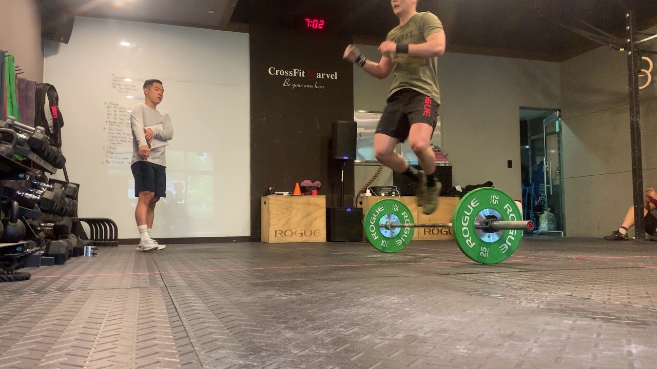 CrossFit Open 20.1 1st attempt Rxd - YouTube