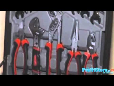 ΕΡΓΑΛΕΙΟΘΗΚΗ - ΒΑΛΙΤΣΑ ΣΕΤ 186 ΕΡΓΑΛΕΙΩΝ - YouTube