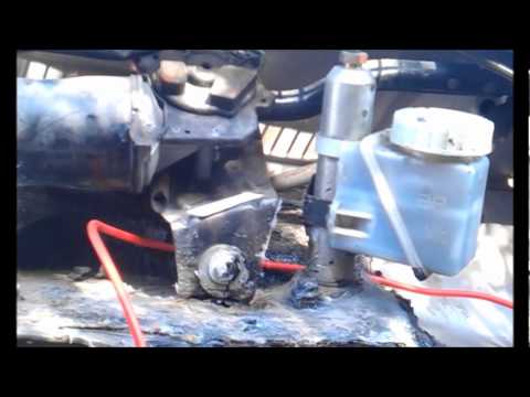 clutch master cylinder problem - YouTube