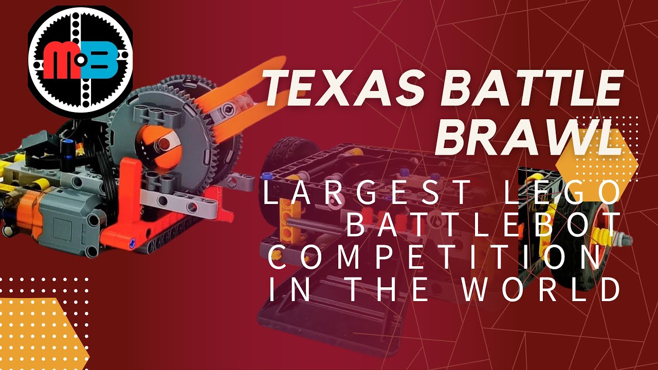Texas Brick Brawl League - Lego BattleBots Competition - YouTube