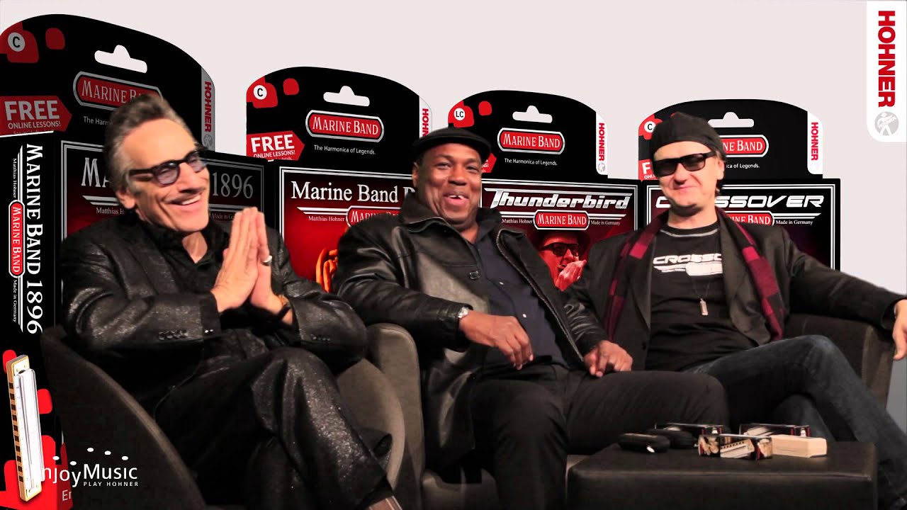 Rick Estrin, Keith Dunn & Joe Filisko about HOHNER Marine Band ...