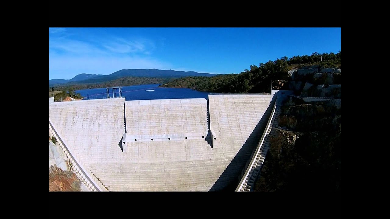 The new Cotter Dam - YouTube