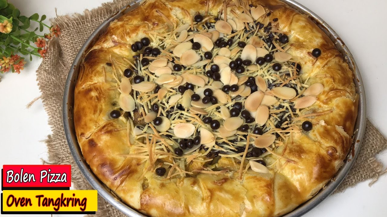 PUNYA PISANG MATENG, DIBIKIN INI AJA ! PIZZA BOLEN super enak lumer ...