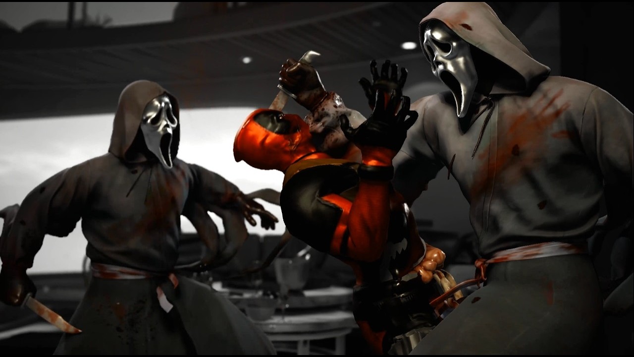 Ghostface vs Deadpool - Mortal Kombat 1 (4K) - YouTube