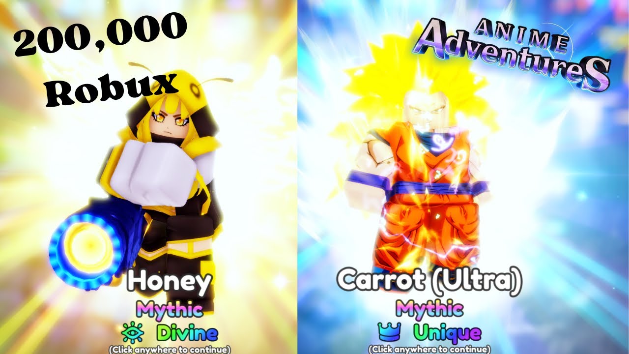 I Spent $200,000 For Unique Goku In Anime Adventures - YouTube