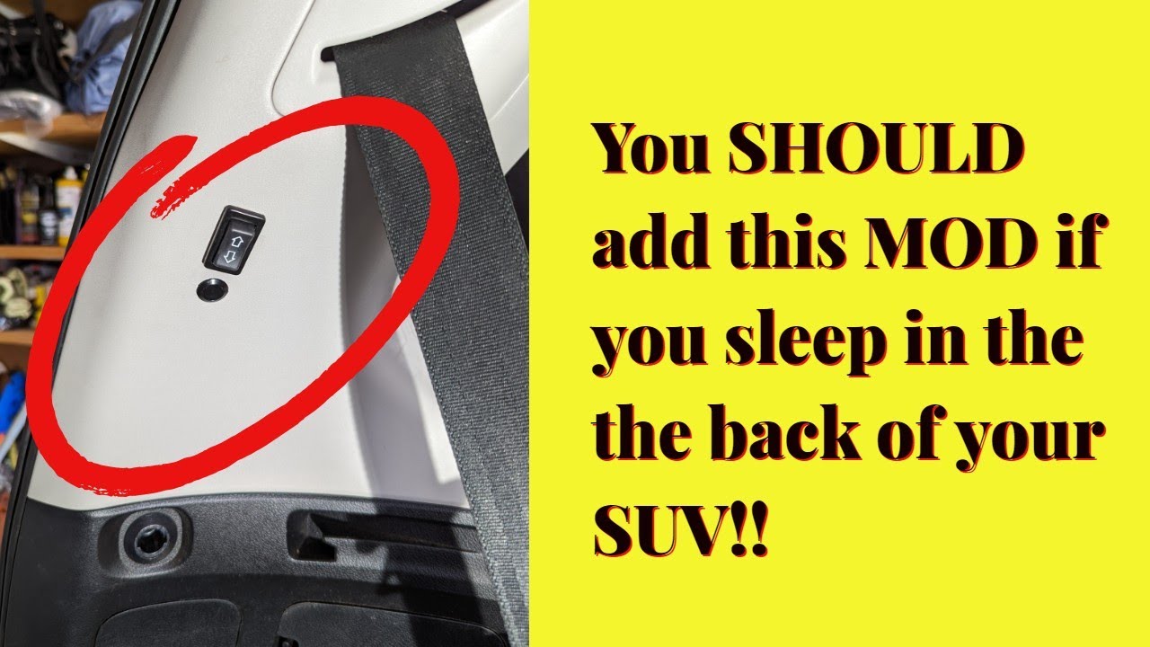 Car CAMPING (Window) Mod - 4Runner (SUV) - Step by Step Version - YouTube