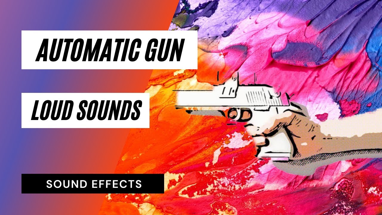 Loud Automatic Gun Sounds - Sound Effect - YouTube