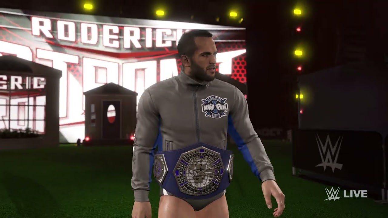 Roderick Strong Entrance | WWE 2K22 - YouTube