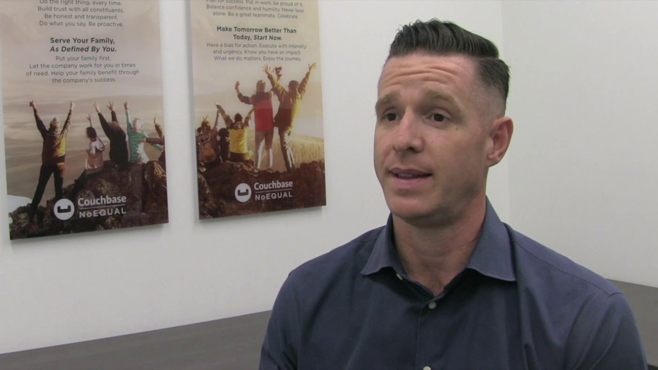 Couchbase CEO, Matt Cain's Couchbase Values Choice - YouTube