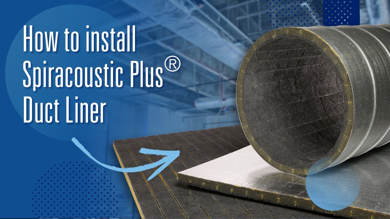 How to Install Spiracoustic Plus® Duct Liner - YouTube