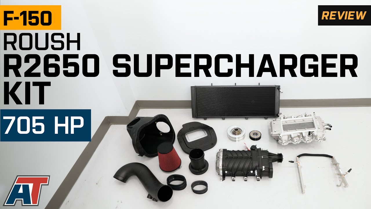 2021-2023 5.0L F-150 Roush R2650 705 HP Supercharger Kit Review - YouTube