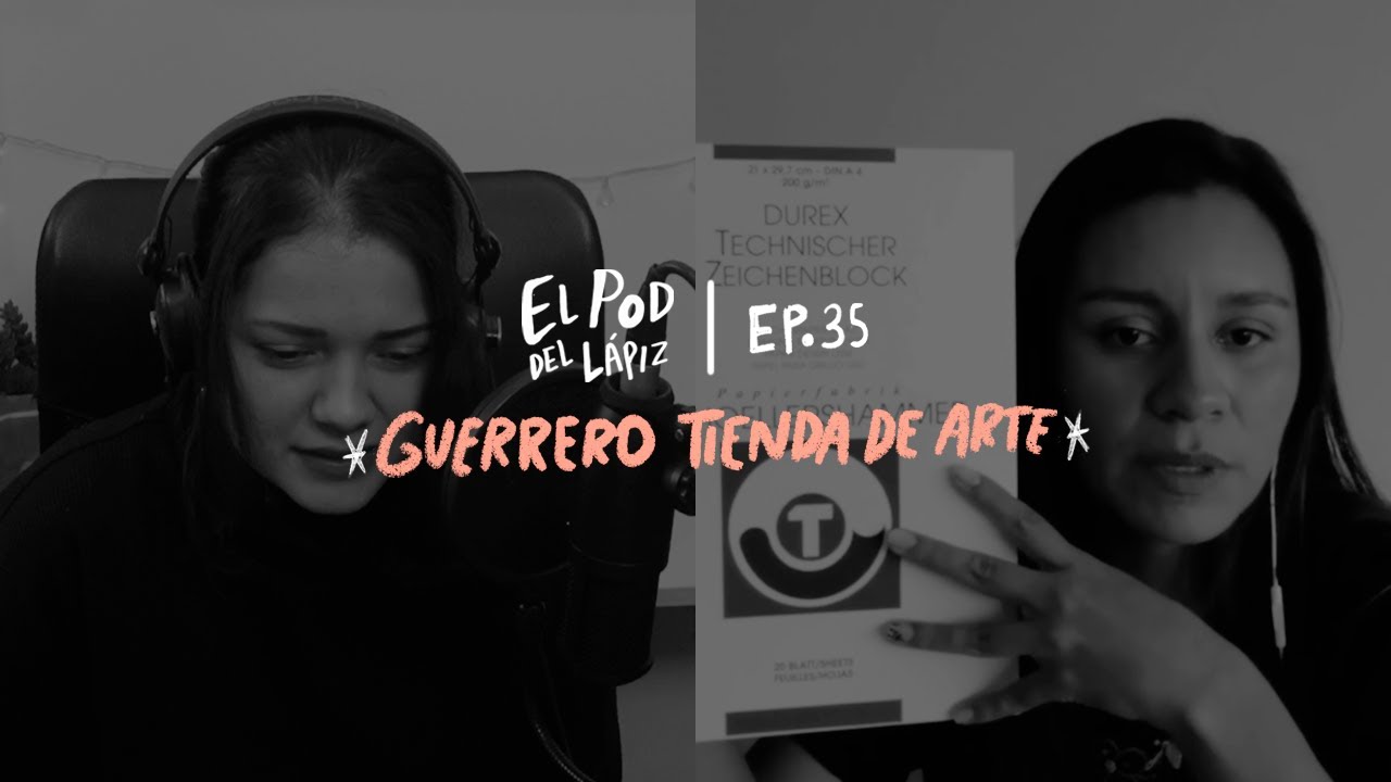 Podcast El Pod del Lápiz / Ep. 35 Materiales para DIBUJAR que debes ...