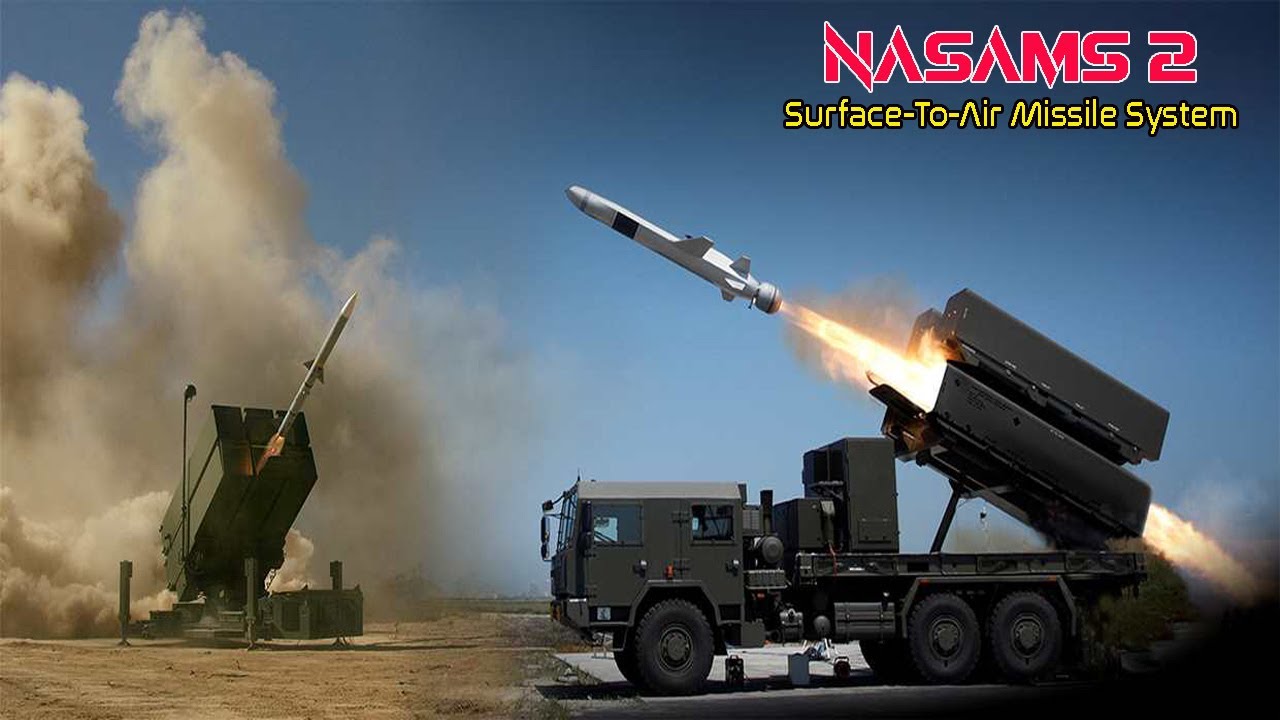 NASAMS 2 Surface-To-Air Missile System (Infographics) - YouTube