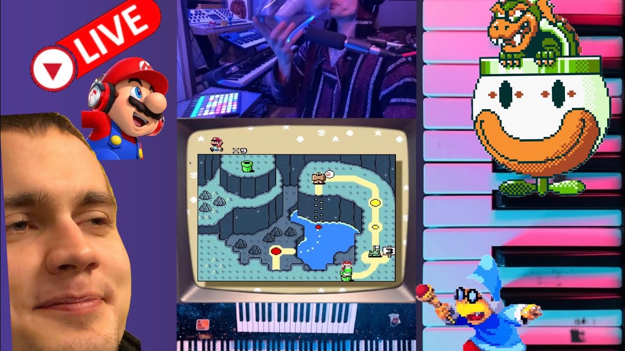 Super Mario World - Retro Gaming & Music Study - YouTube