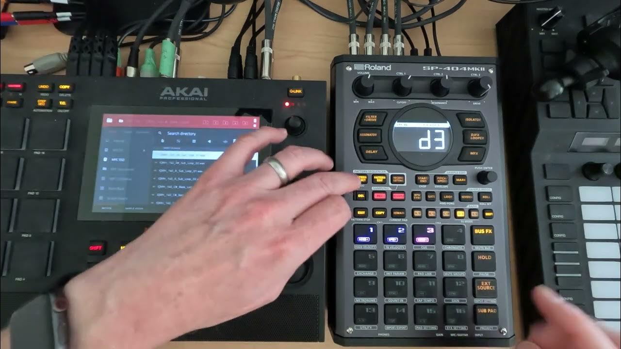 SP404 mk2 19.3 - Recording Patterns - YouTube