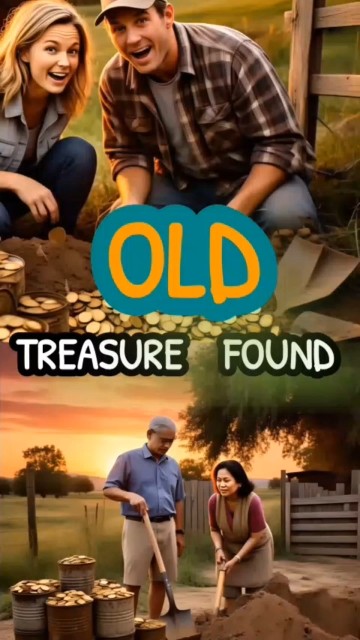 Old treasure found while digging for fence - YouTube