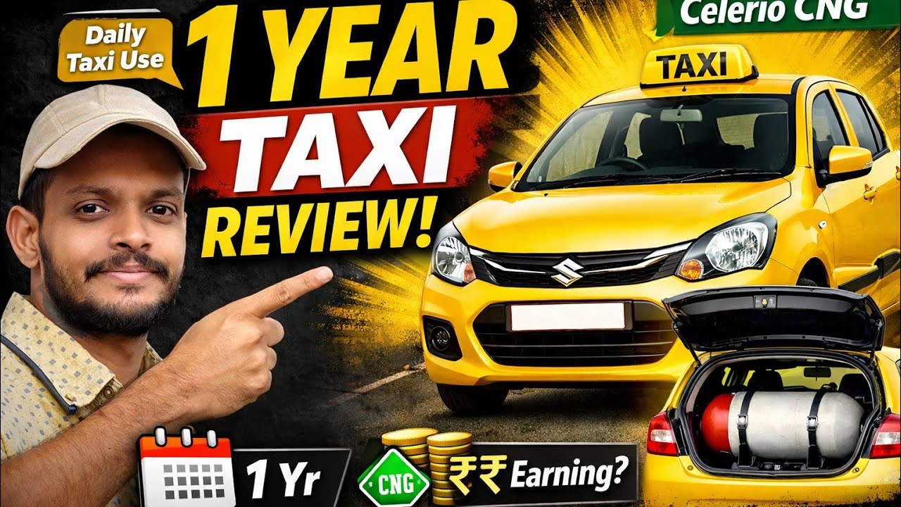 Celerio Cng Taxi Review after 1year use - YouTube