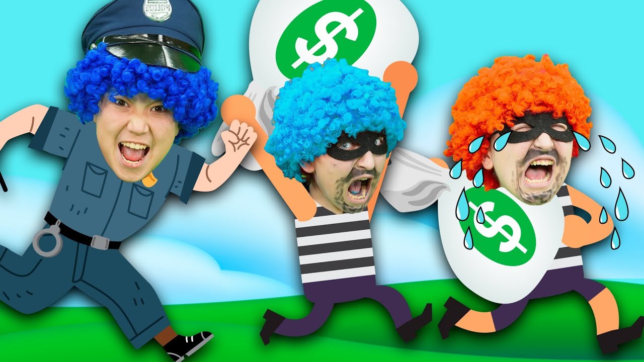 Learning To Count By Catching Robbers + More Nursery Rhymes & Kids ...