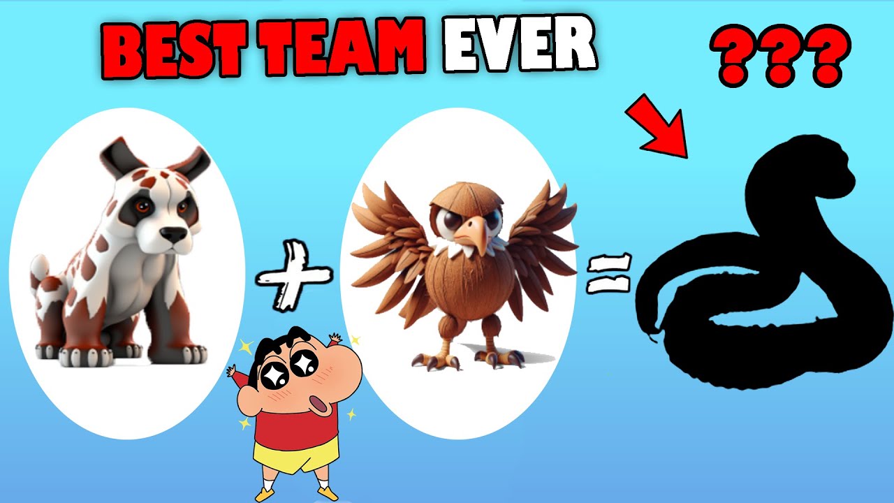 I Merged BEST TEAM and NEW CREATURE to FIGHT ALL UNITS with SHINCHAN ...