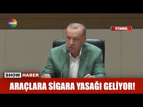 Araçlara sigara yasağı geliyor!