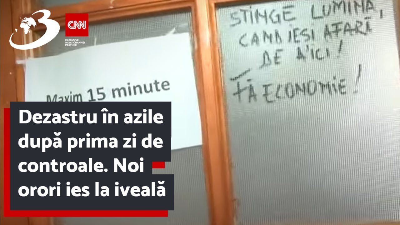 Dezastru în azile după prima zi de controale. Noi orori ies la iveală ...