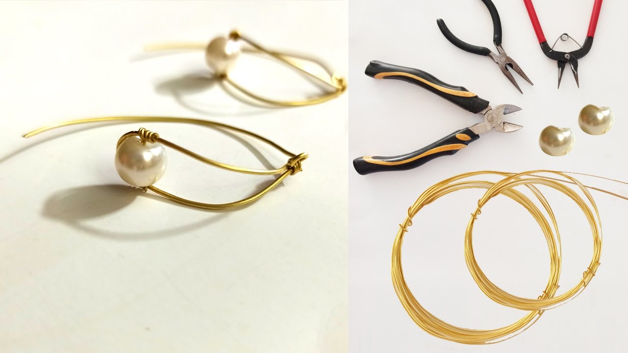 Making Fancy Ear Wires | Handmade Wire Jewelry - YouTube