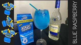Blue Raspberry Jolly Rancher Drink