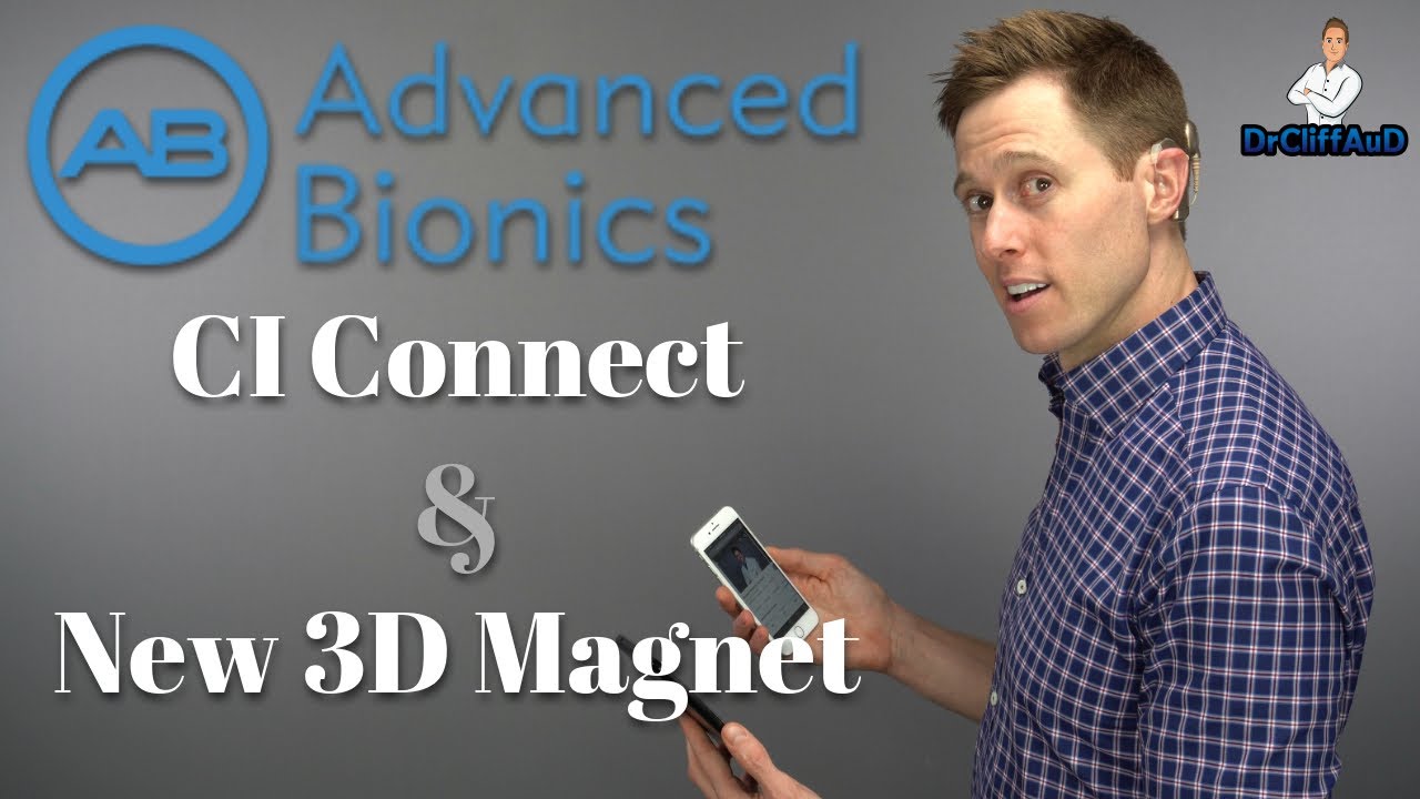Advanced Bionics Cochlear Implant | New CI Connect for Bluetooth and 3D Implant Magnet! - YouTube