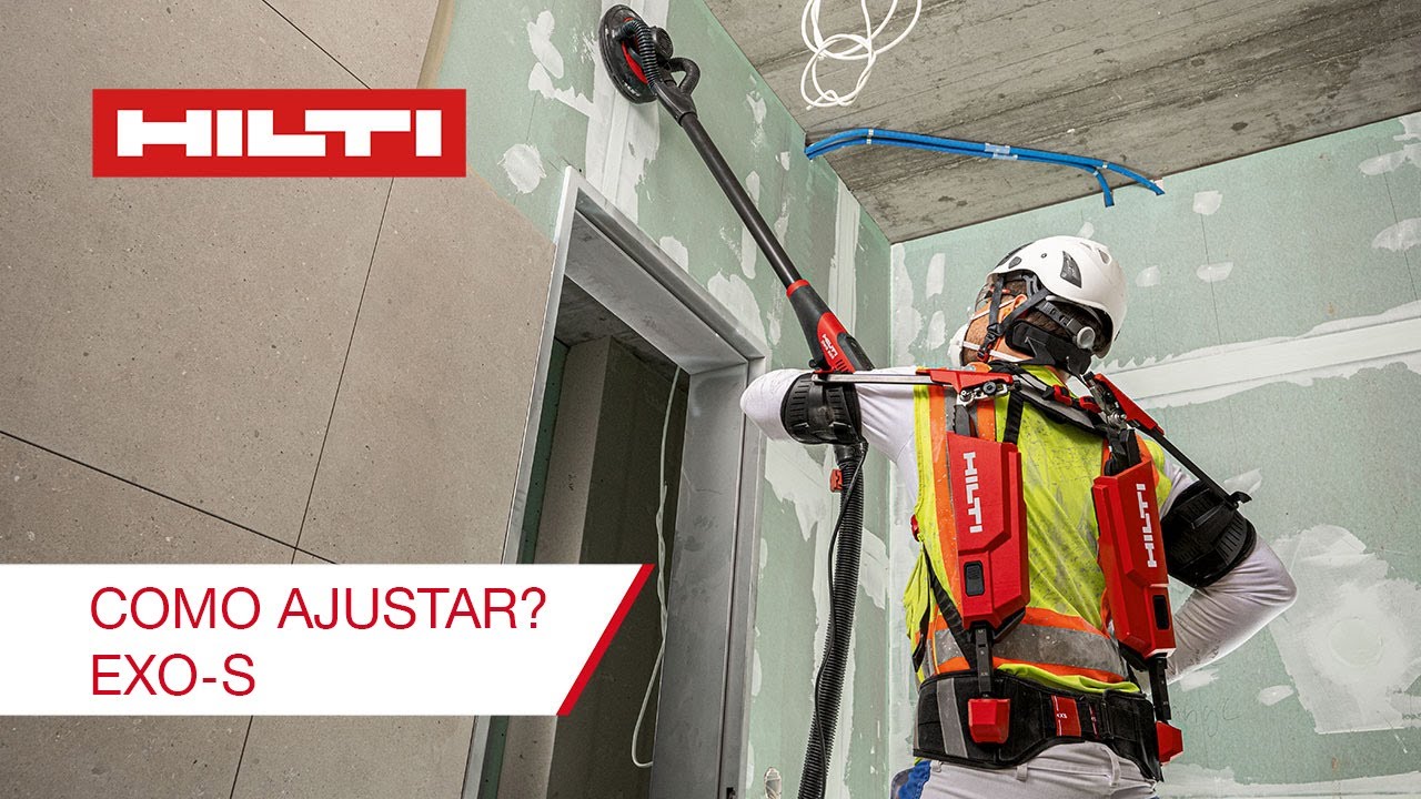 Como ajustar o Exoesqueleto EXO-S | Hilti Portugal - YouTube
