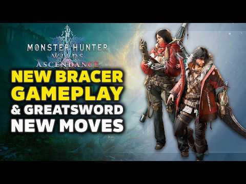 Monster Hunter Wilds Ascendance - 14 HUGE Weapon Changes, Boost Bracer & Great Sword Gameplay