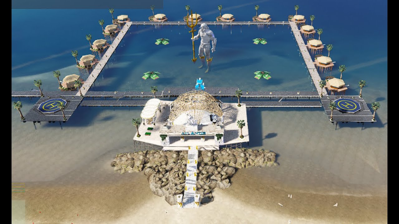 [MAP] GTA V FIVEM - ATLANTIS (FREE in Discord) - YouTube